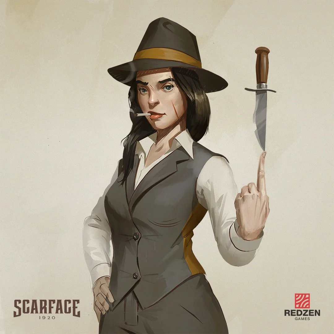 Scarface 1920 — SQETCH STUDIO