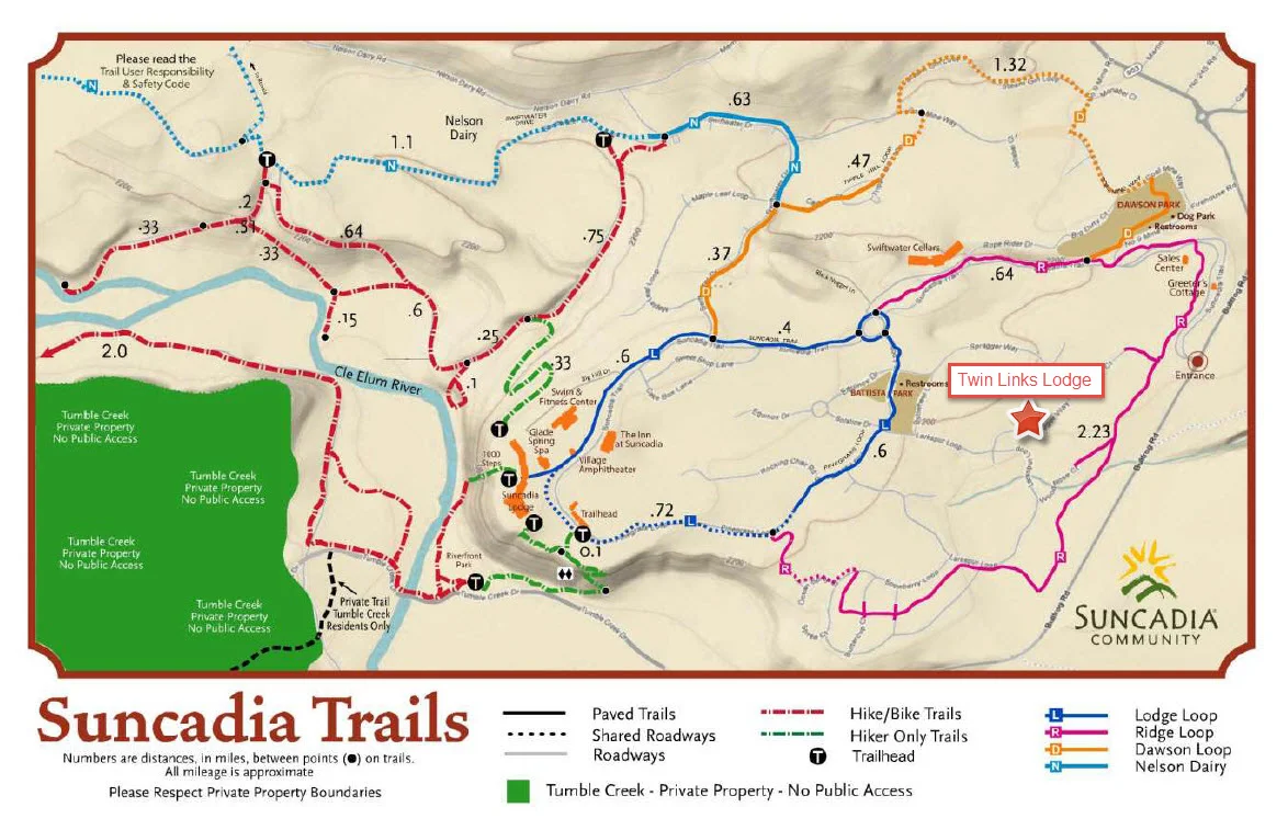 Cruisin' around Suncadia — Twin Links Lodge, Suncadia Vacation Rental