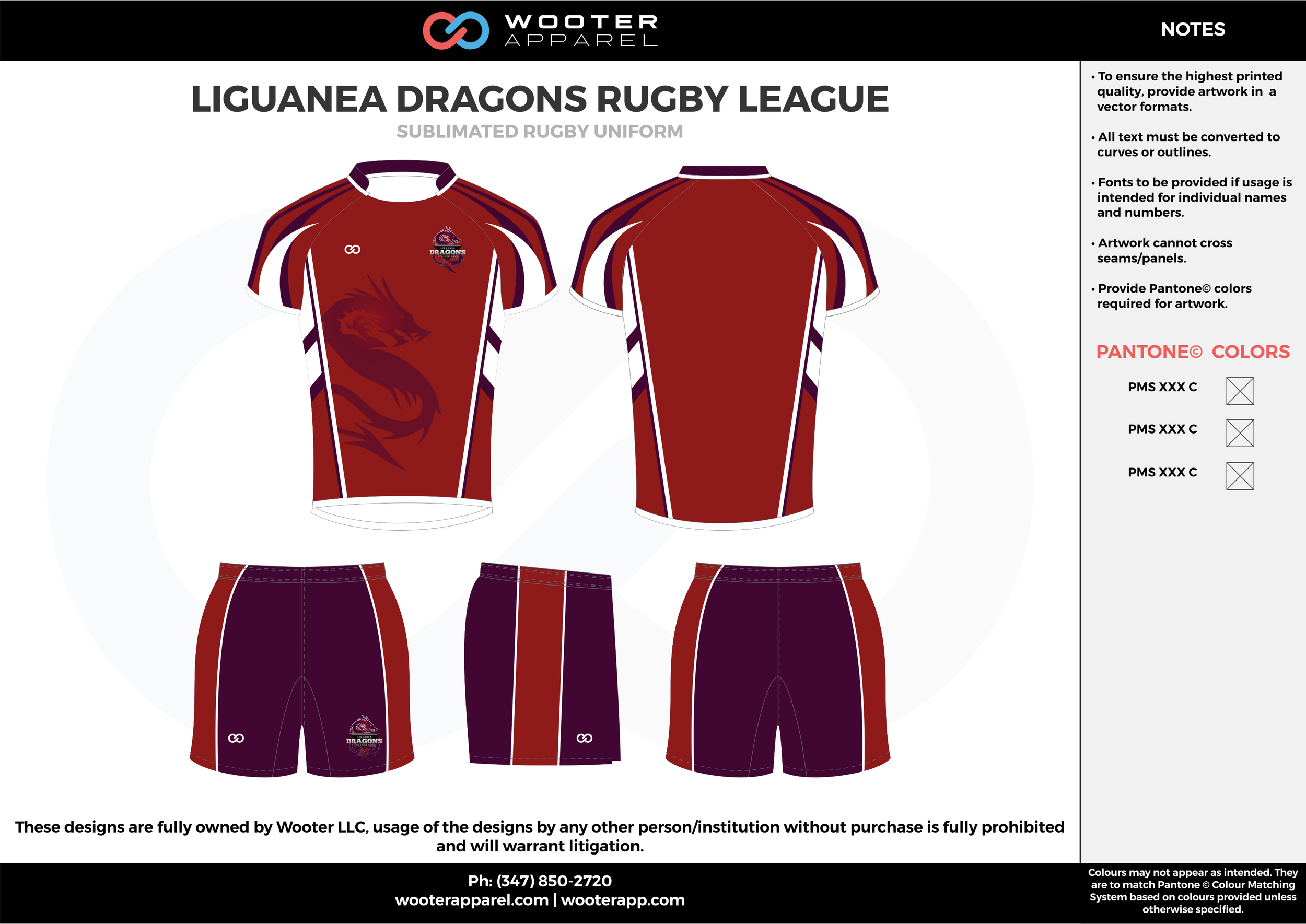 Custom Rugby Jersey & Custom Rugby Uniforms - 2-3 Week Turnaround ...