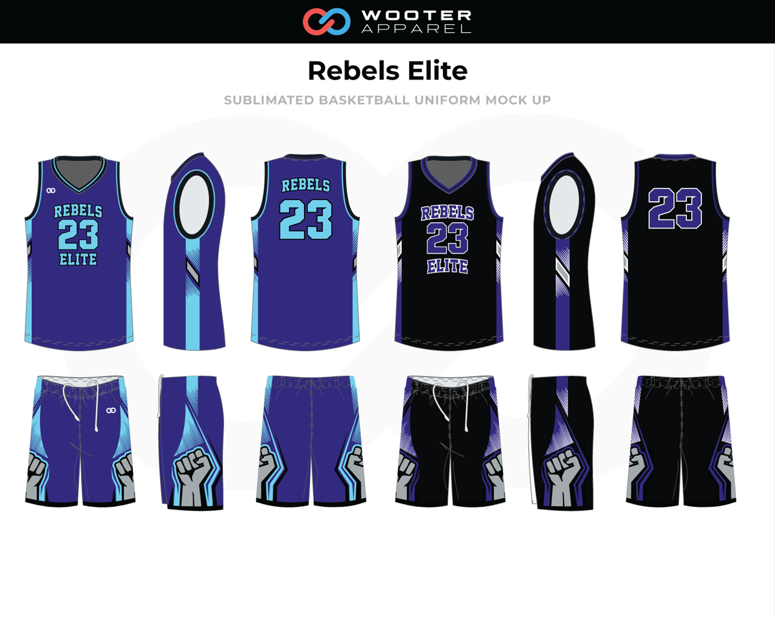 Custom Basketball Jerseys | Design Your Own Basketball Jerseys | Wooter ...