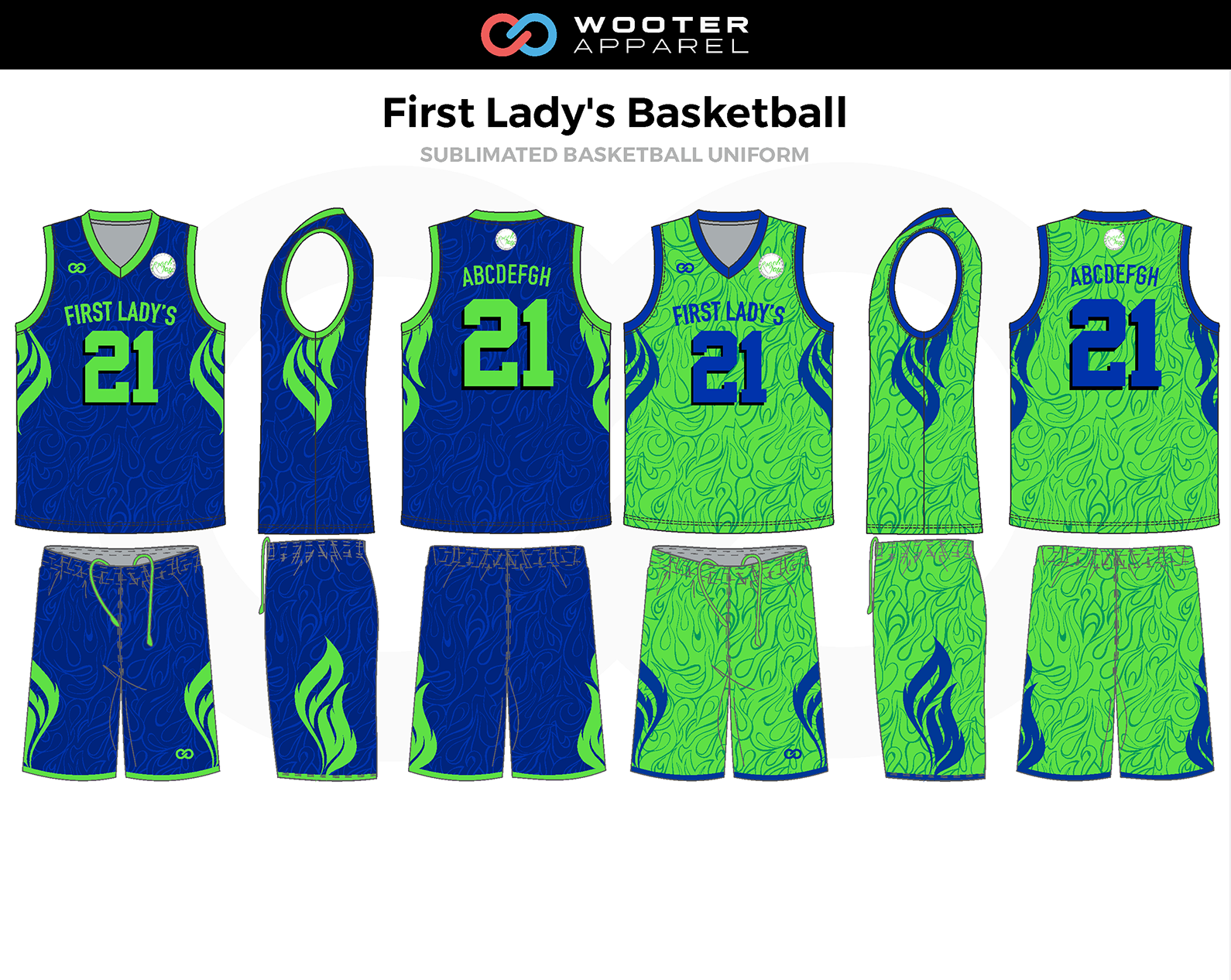 Custom Basketball Uniforms & Basketball Jerseys | Wooter Apparel