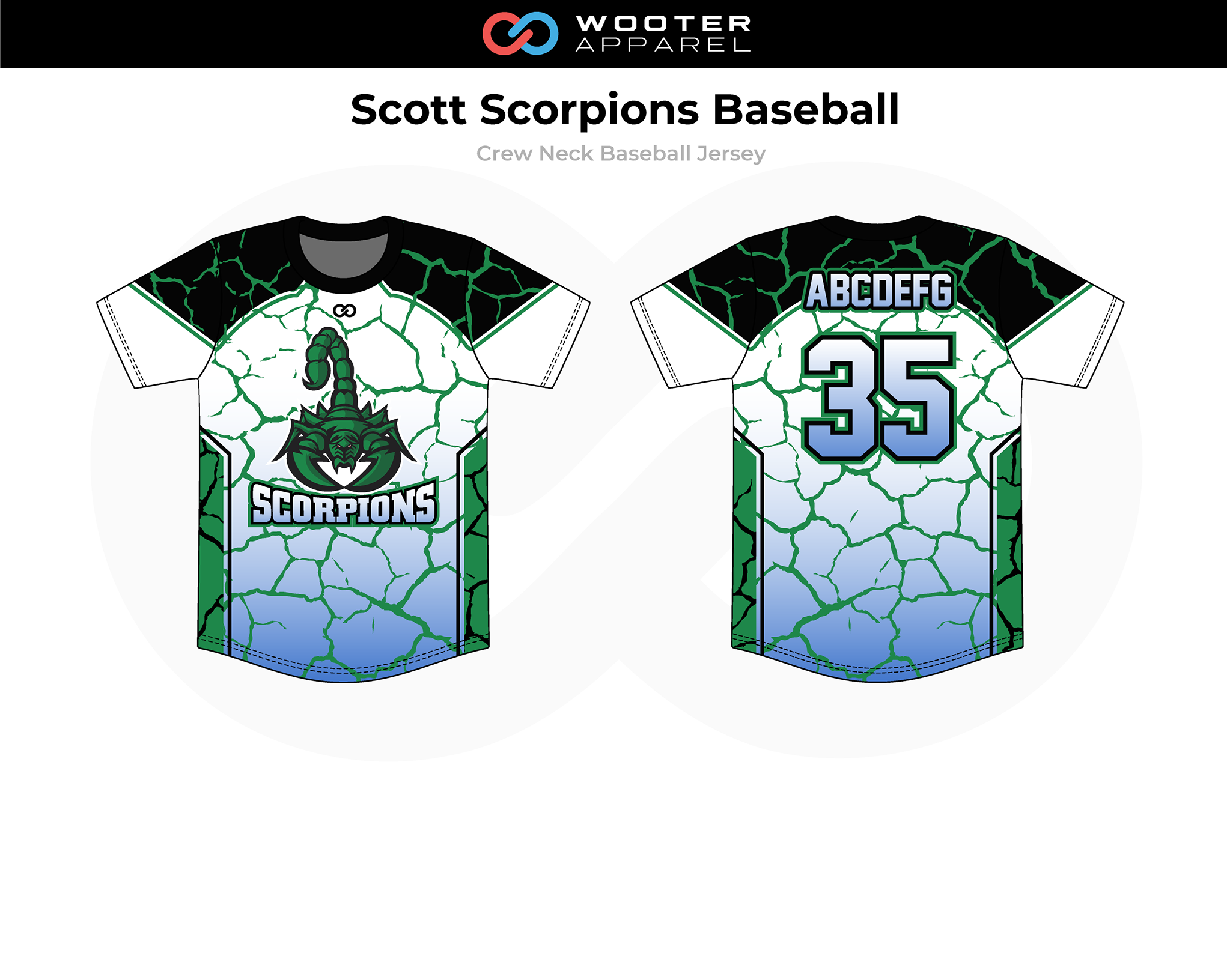 Scorpions Baseball Logo Design