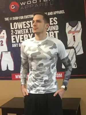 Custom Long Sleeve Compression Shirts | Wooter Apparel