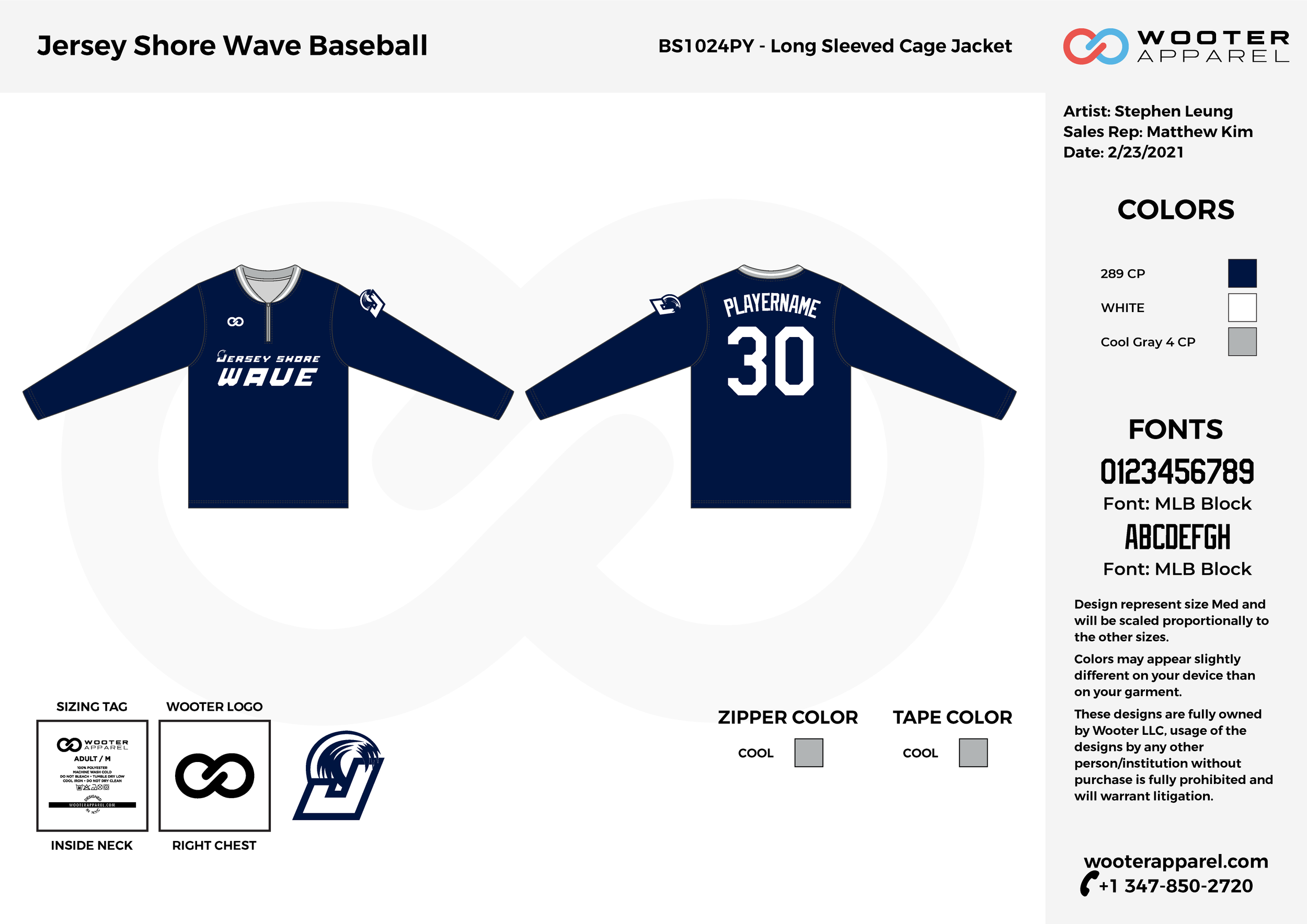 2021 Cage Jackets | Wooter Apparel