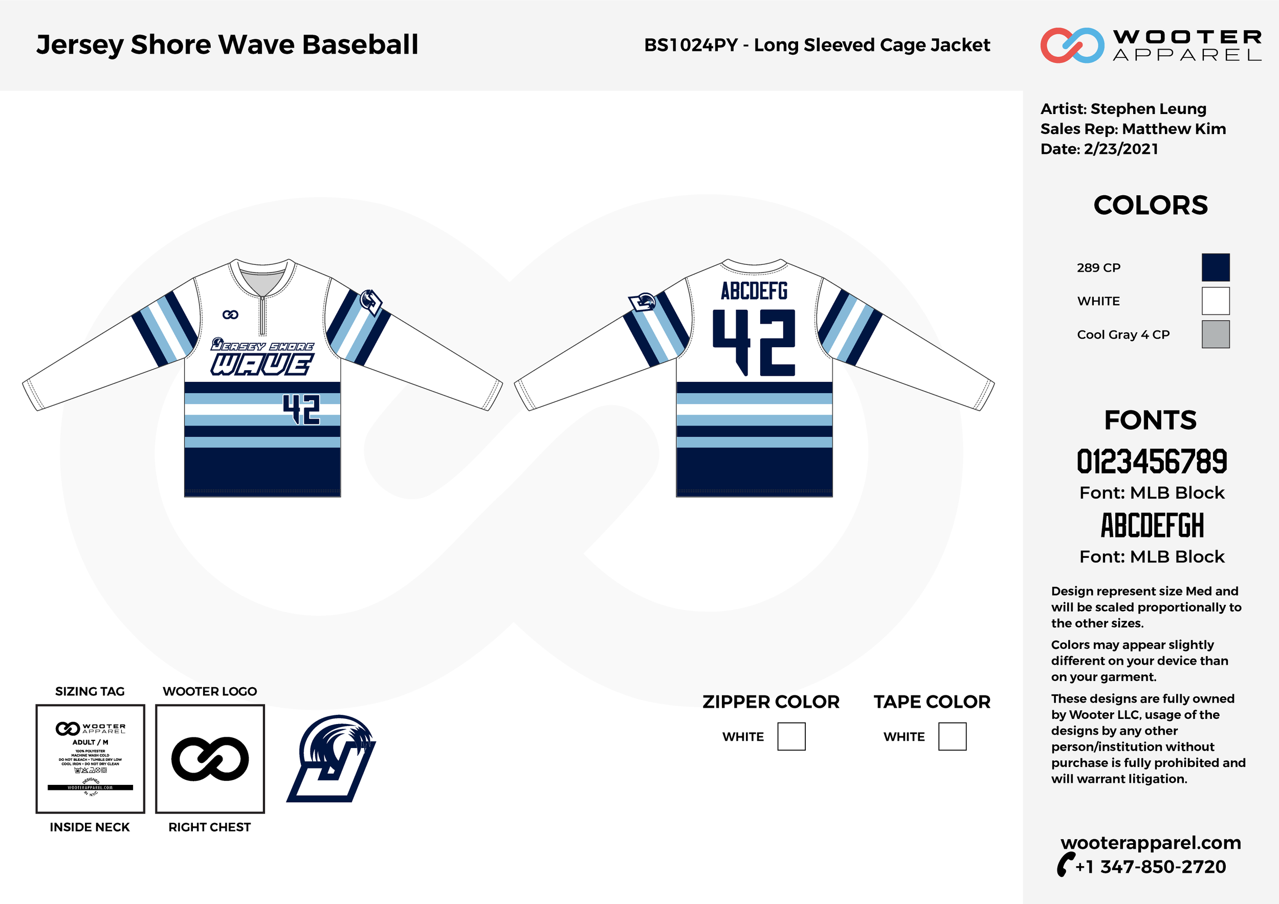 2021 Cage Jackets | Wooter Apparel