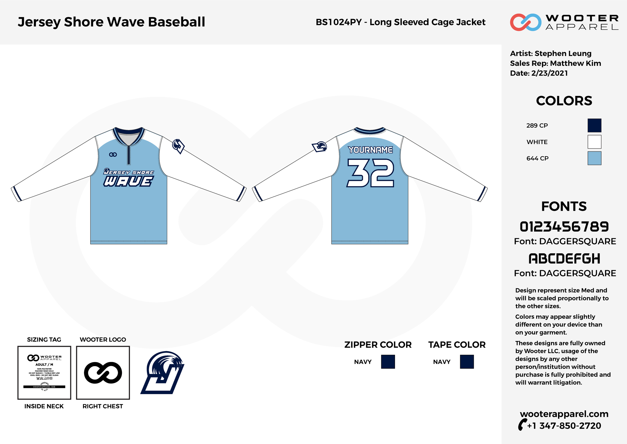 2021 Cage Jackets | Wooter Apparel