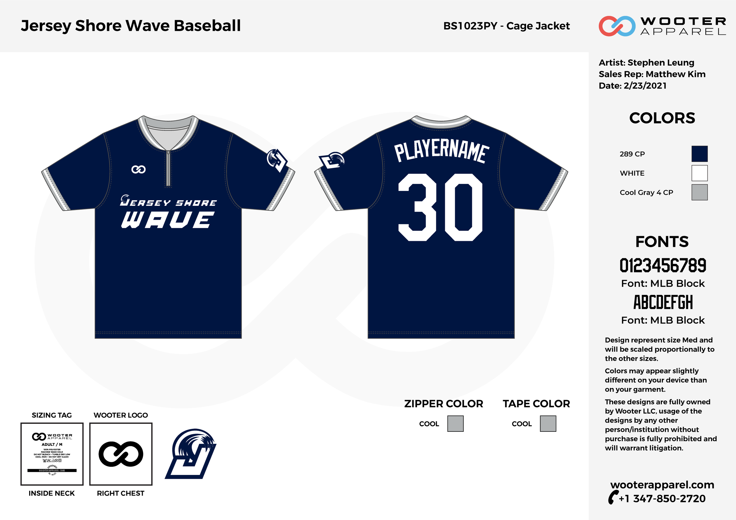 2021 Cage Jackets | Wooter Apparel
