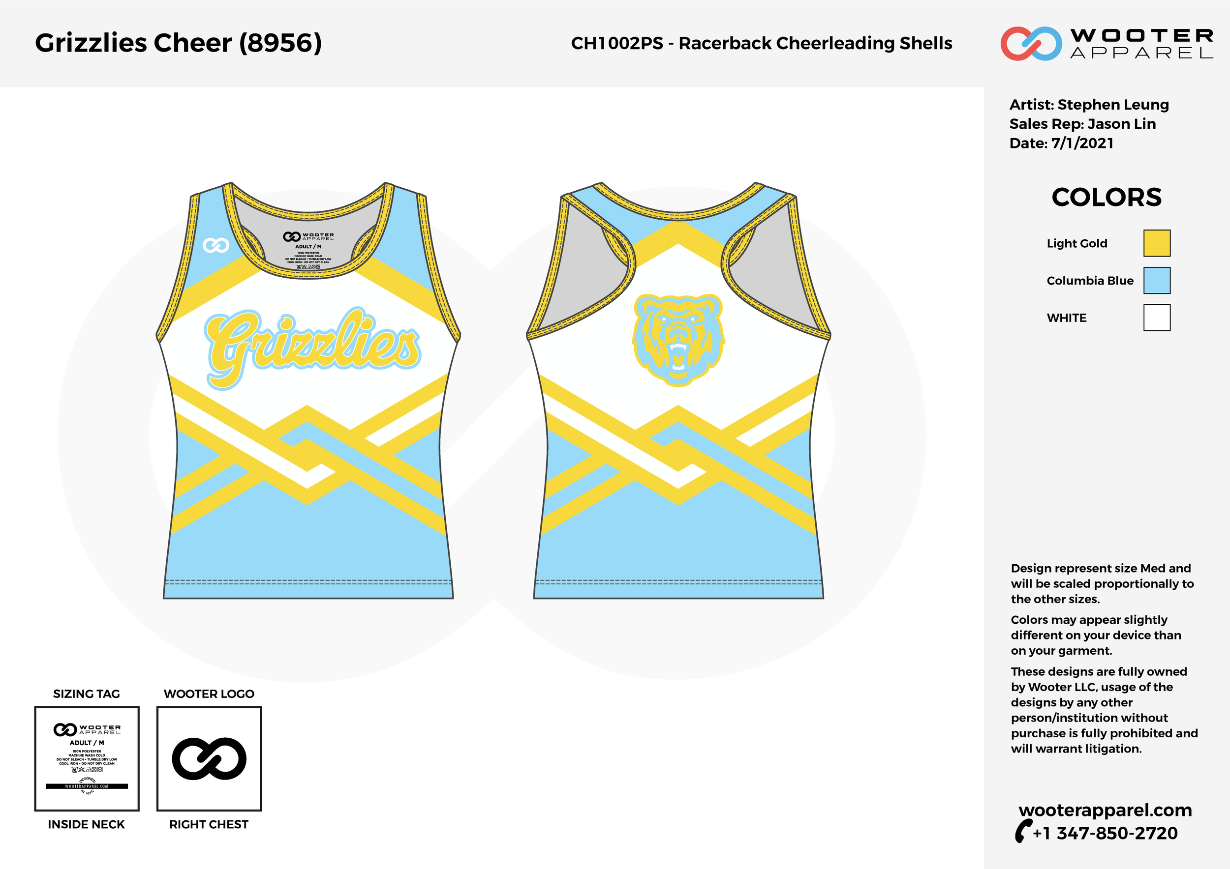Custom Cheer Uniforms Online | Sublimated Cheer Uniforms | Wooter Apparel