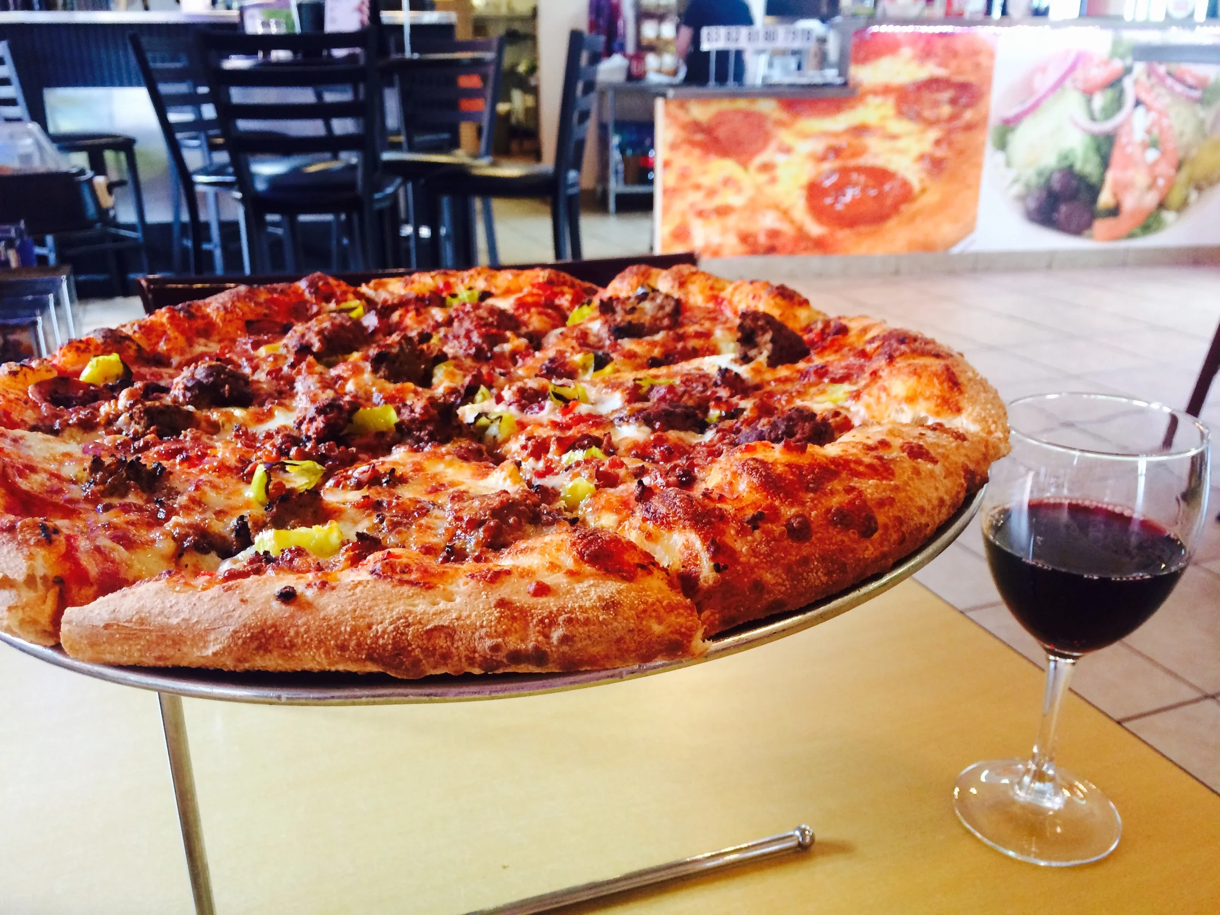 Menu — Pizzaiolo's Pizza