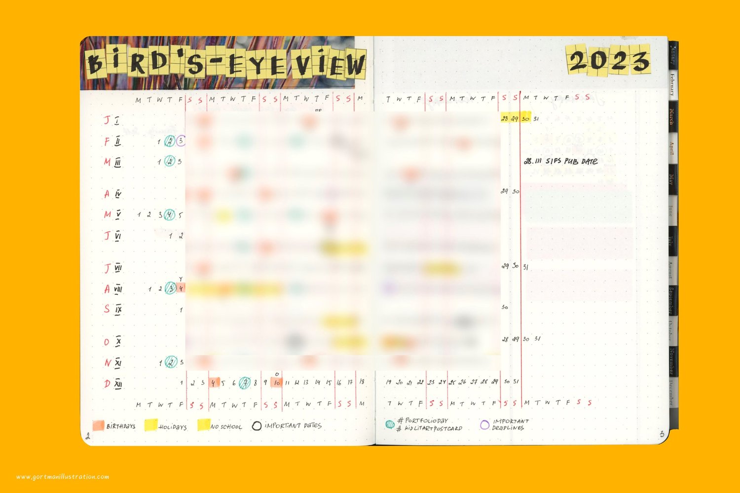 How to Set Up a Bullet Journal If You're an Illustrator — Polina ...