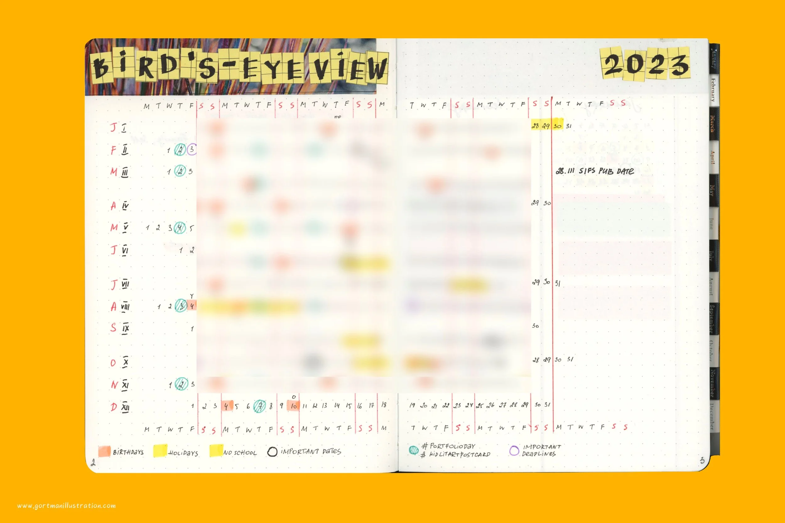 How to Set Up a Bullet Journal If You're an Illustrator — Polina ...