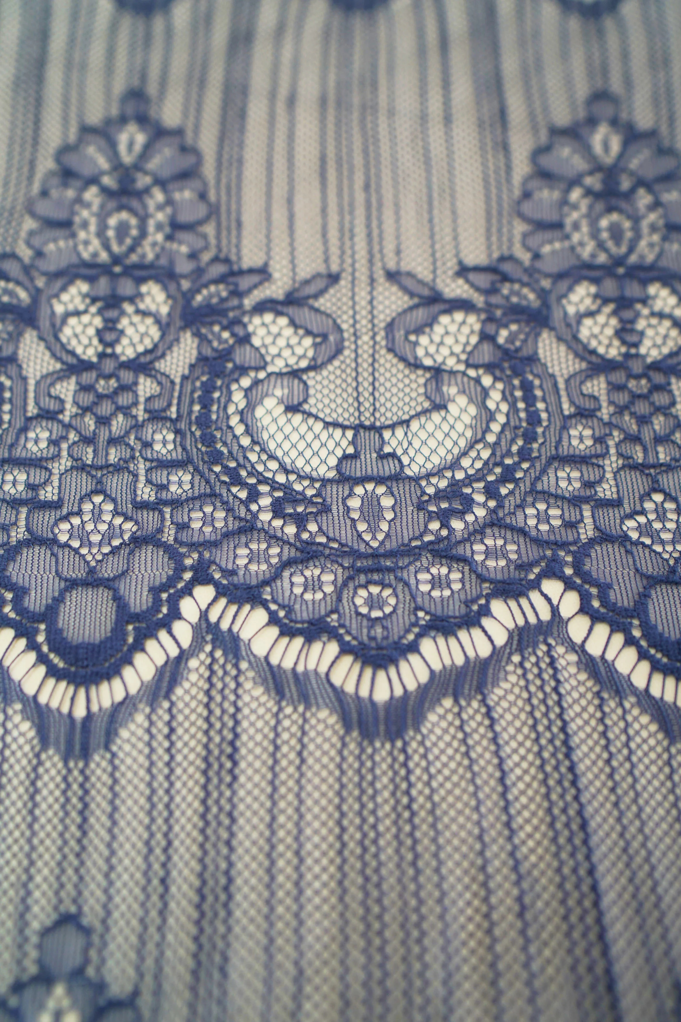 Lace and Sequin Remnants — Silk & Stitch