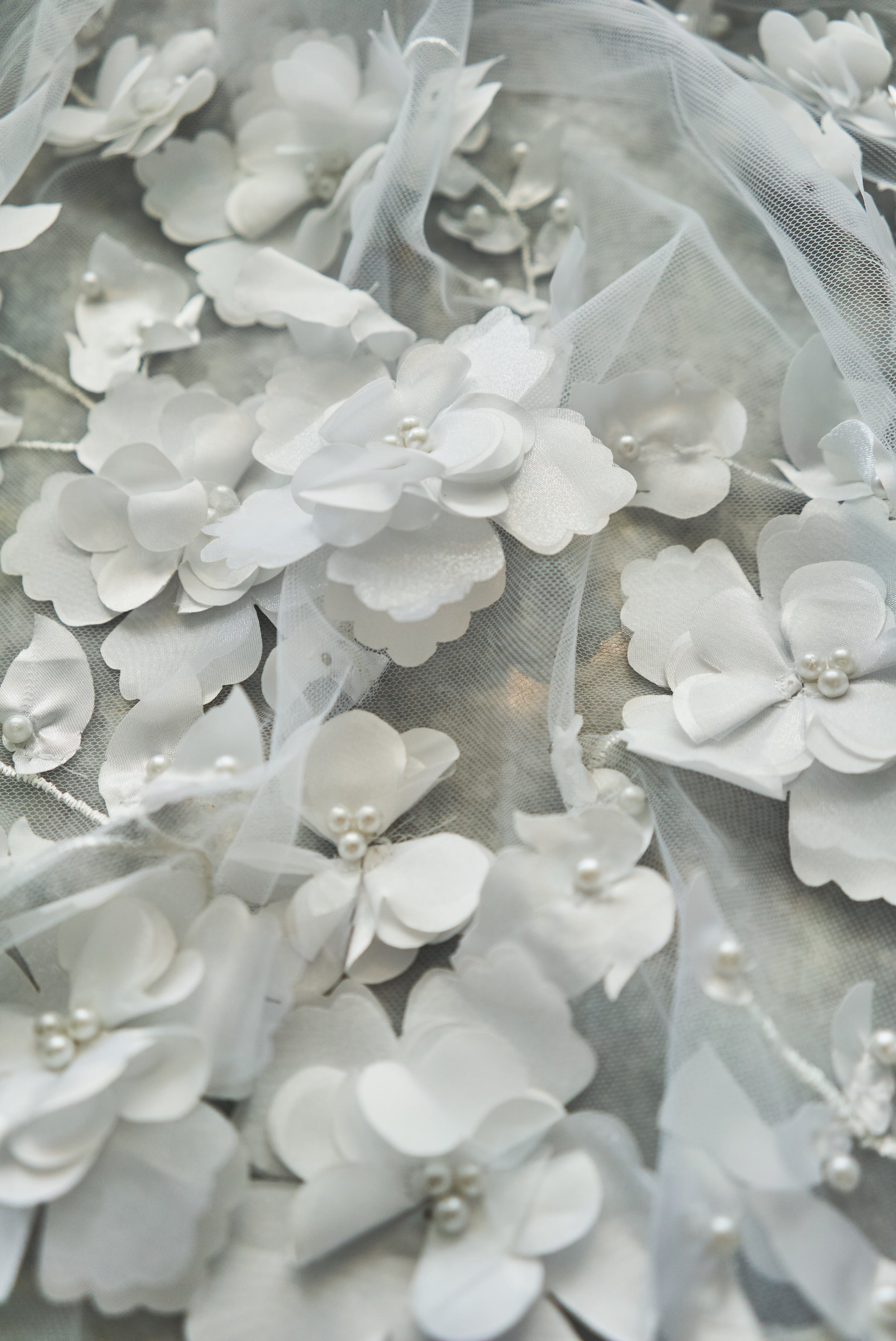 Lace and Sequin Remnants — Silk & Stitch