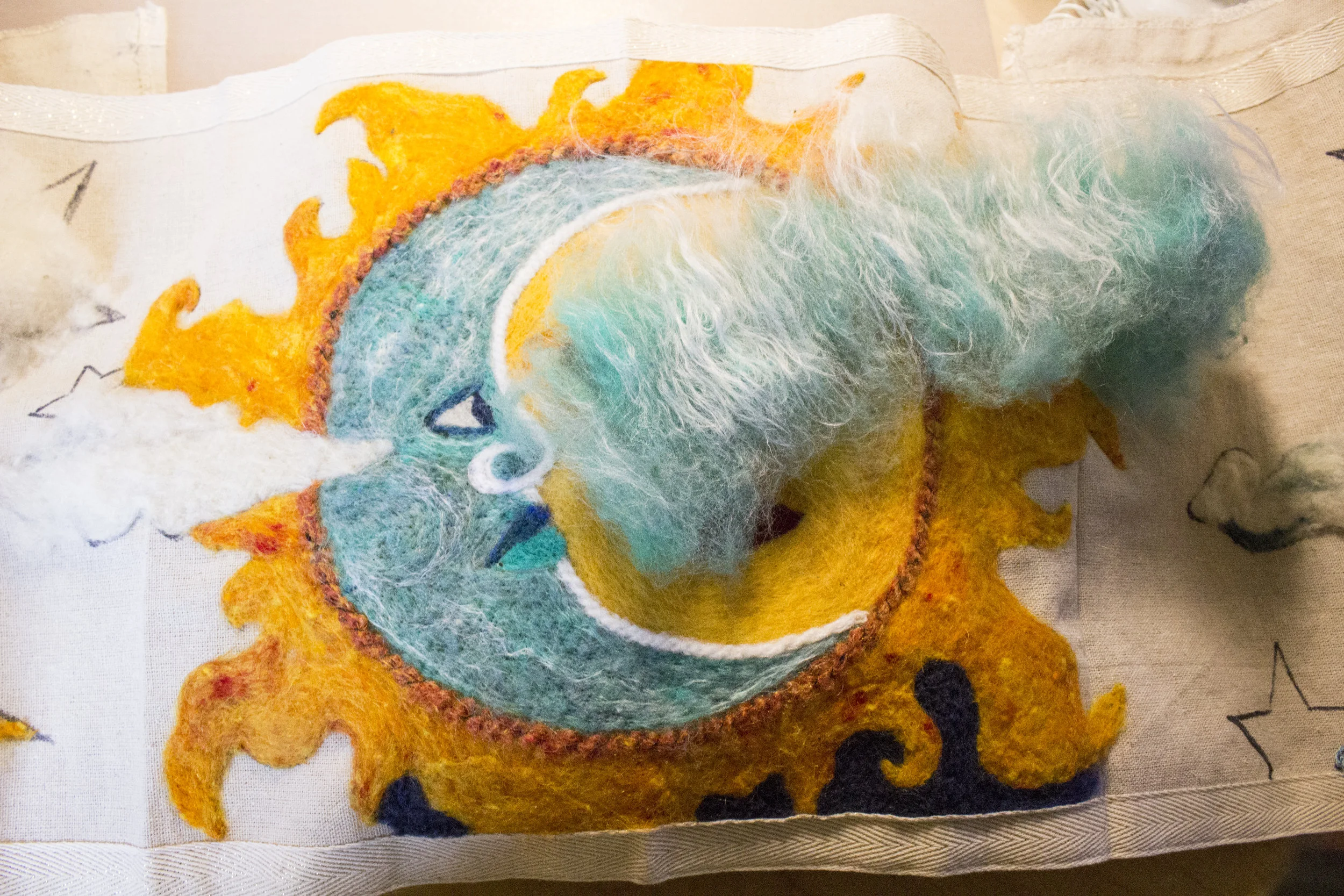 Wool Painting Guide — Star Magnolias