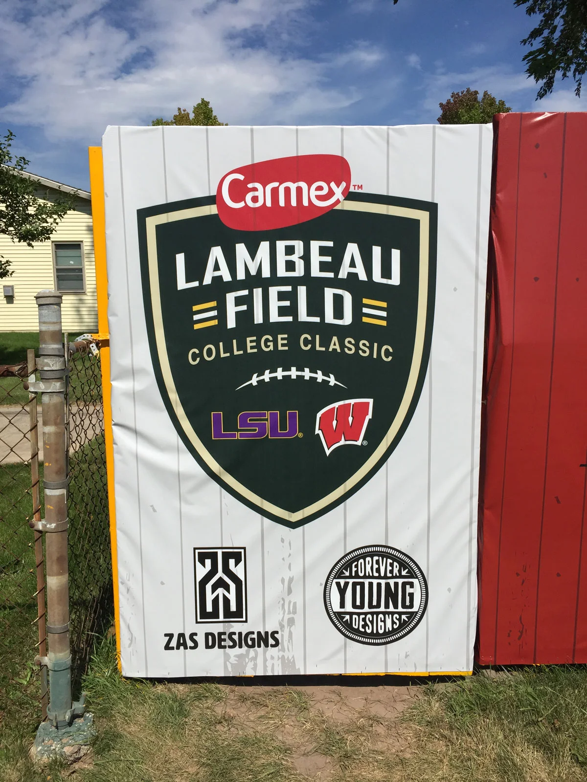 Carmex College Classic Mural — ZANE