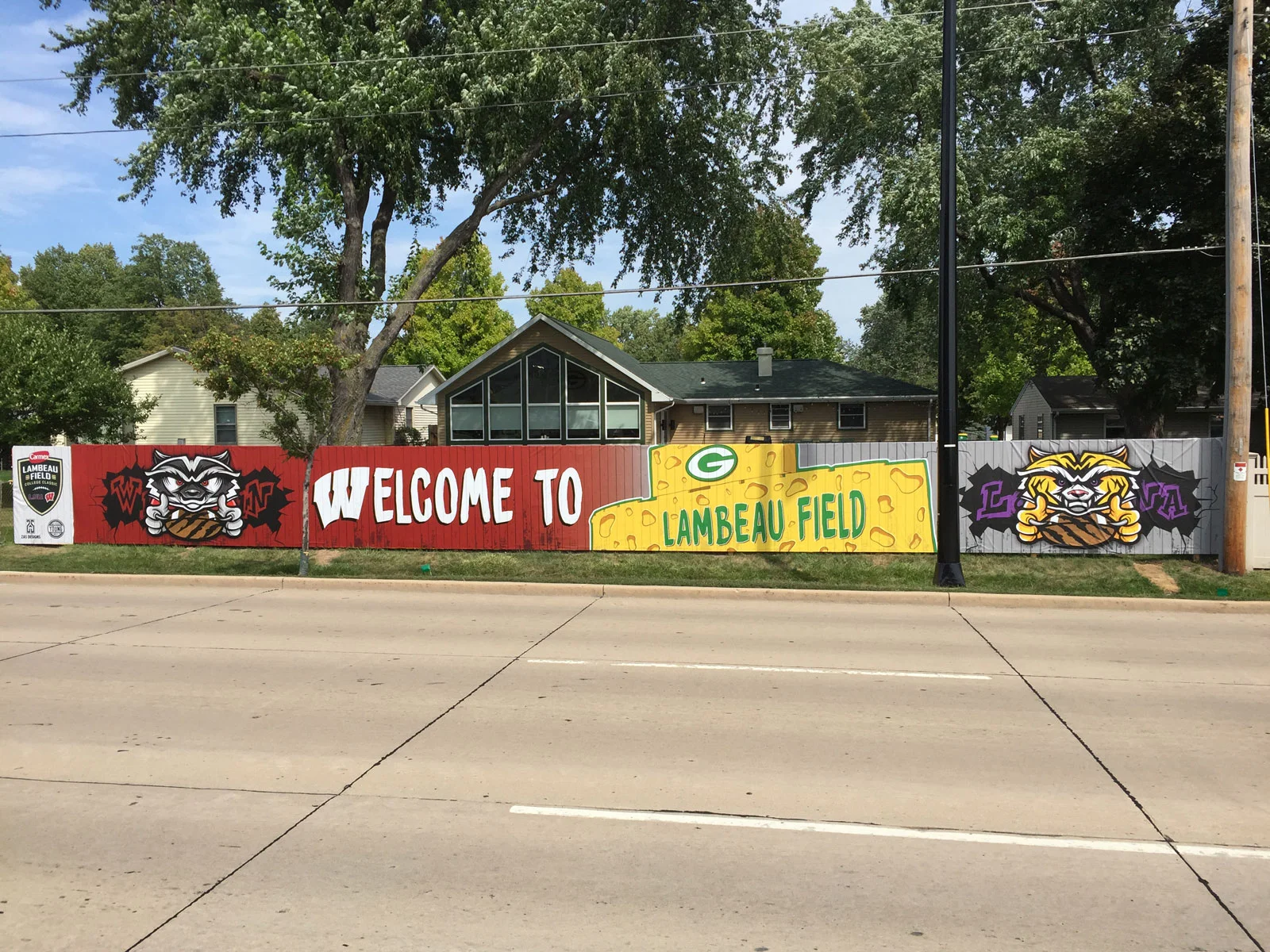 Carmex College Classic Mural — ZANE