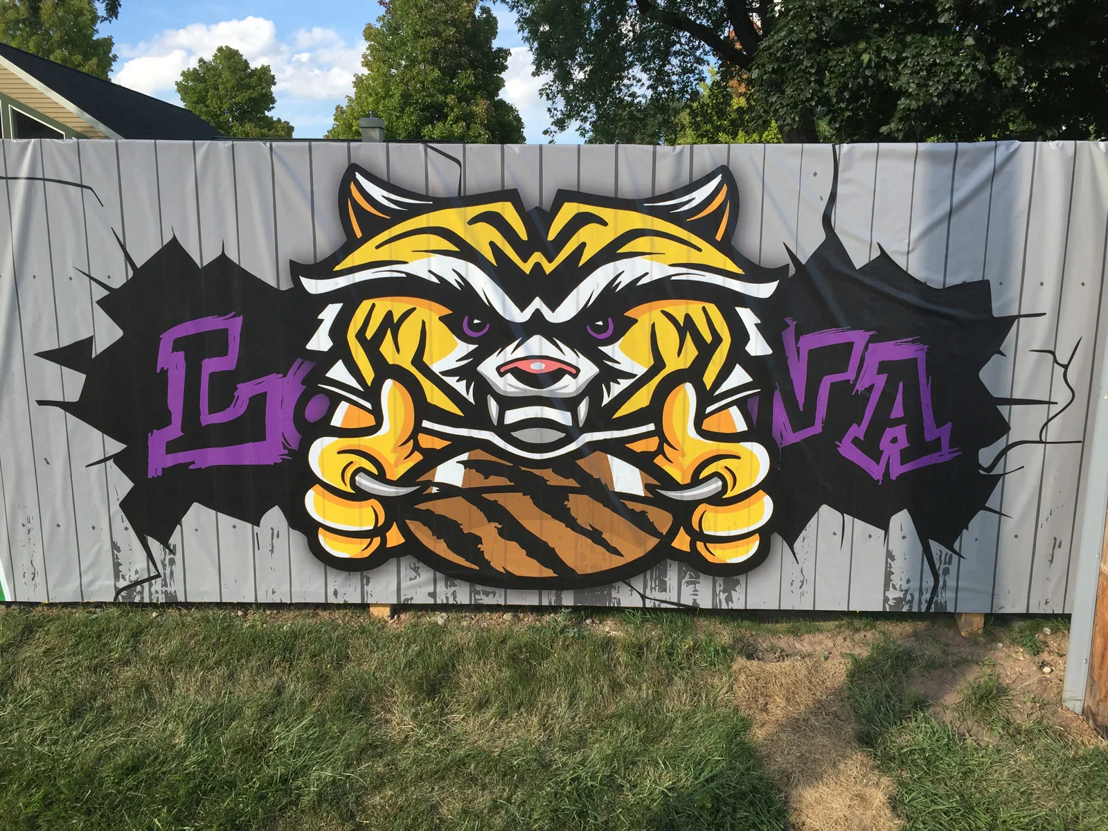 Carmex College Classic Mural — ZANE