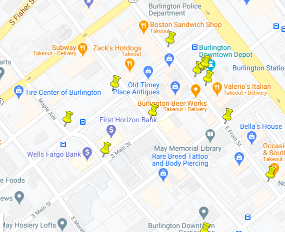 Maps — Downtown Burlington