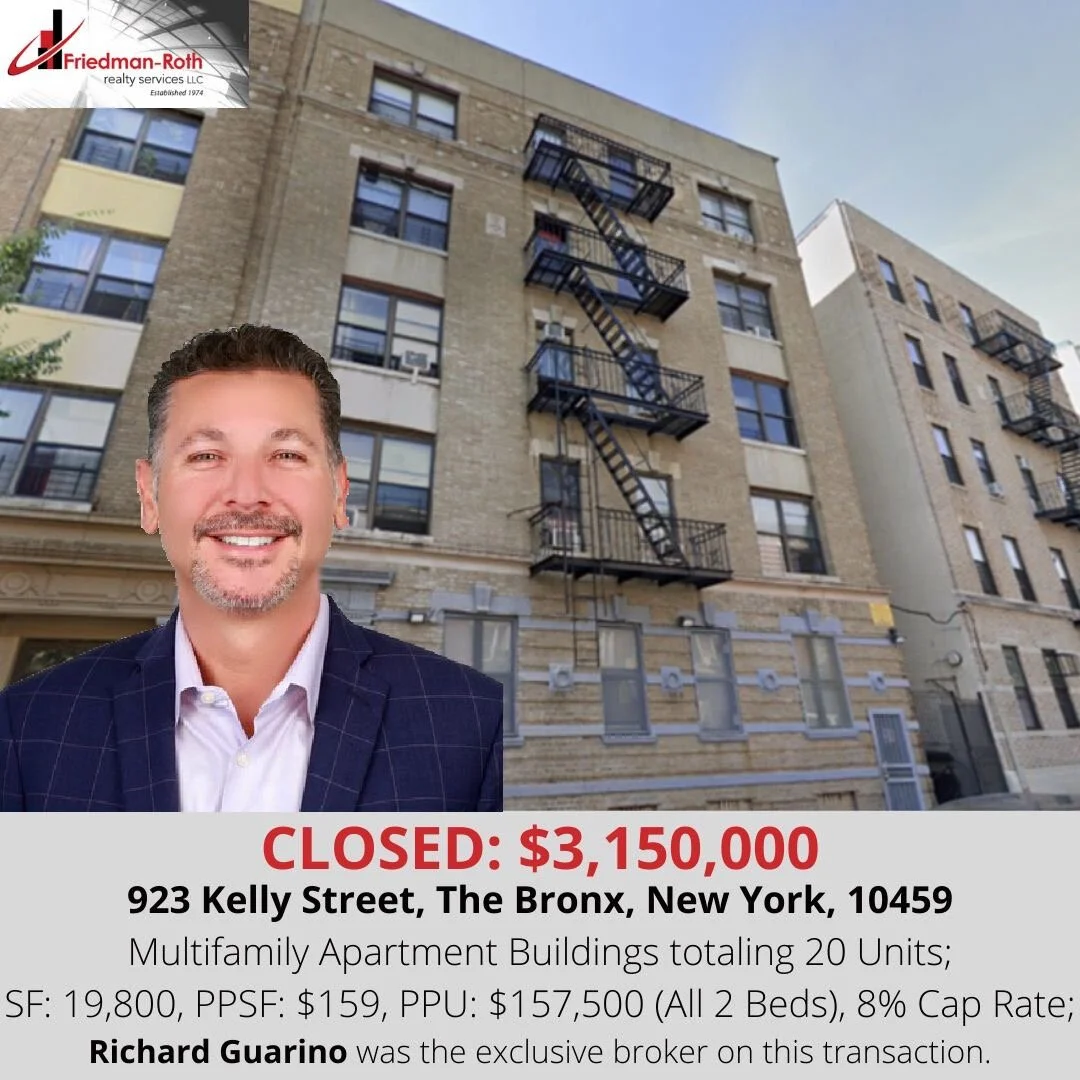 Transactions I FriedmanRoth Realty - Commercial Brokerage — Friedman ...