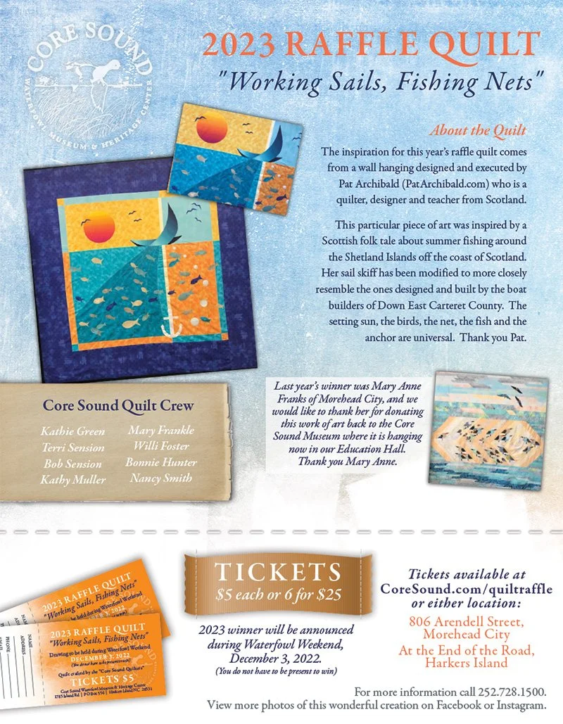 Quilt Raffle — Core Sound Waterfowl Museum & Heritage Center