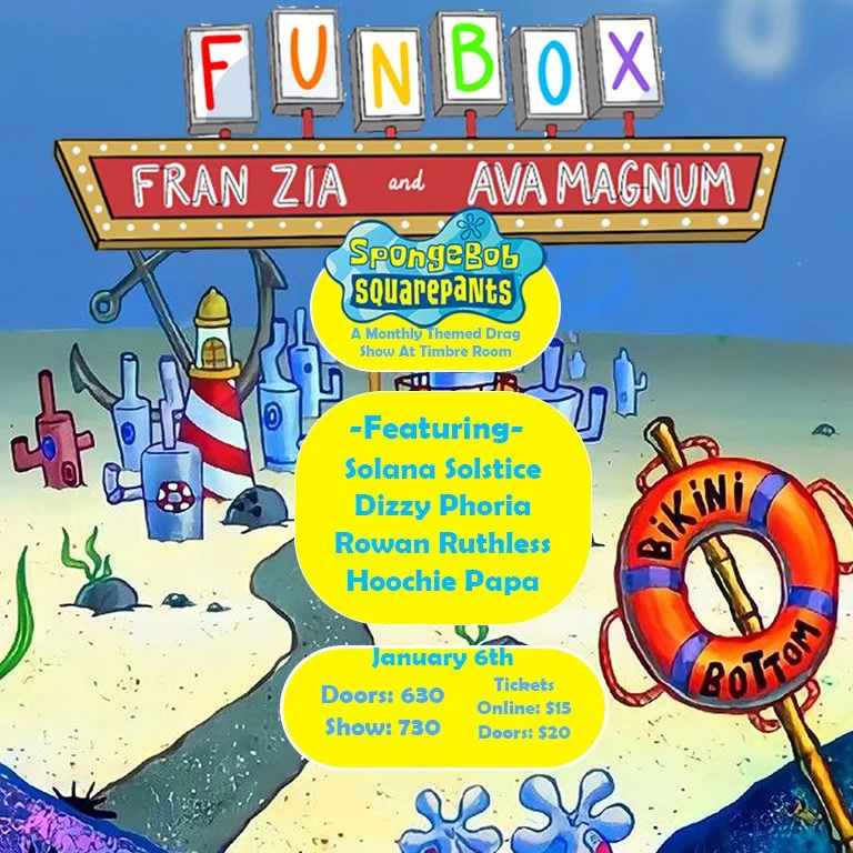 Funbox: Spongebob with Fran Zia & Ava Magnum — Kremwerk