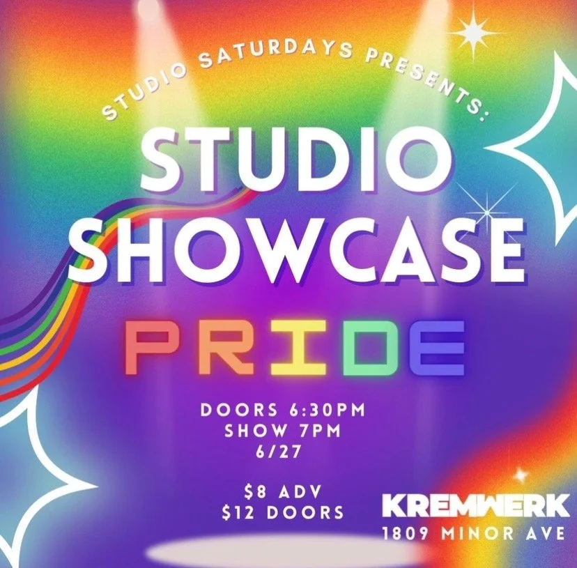 Studio Saturdays Pride Showcase — Kremwerk