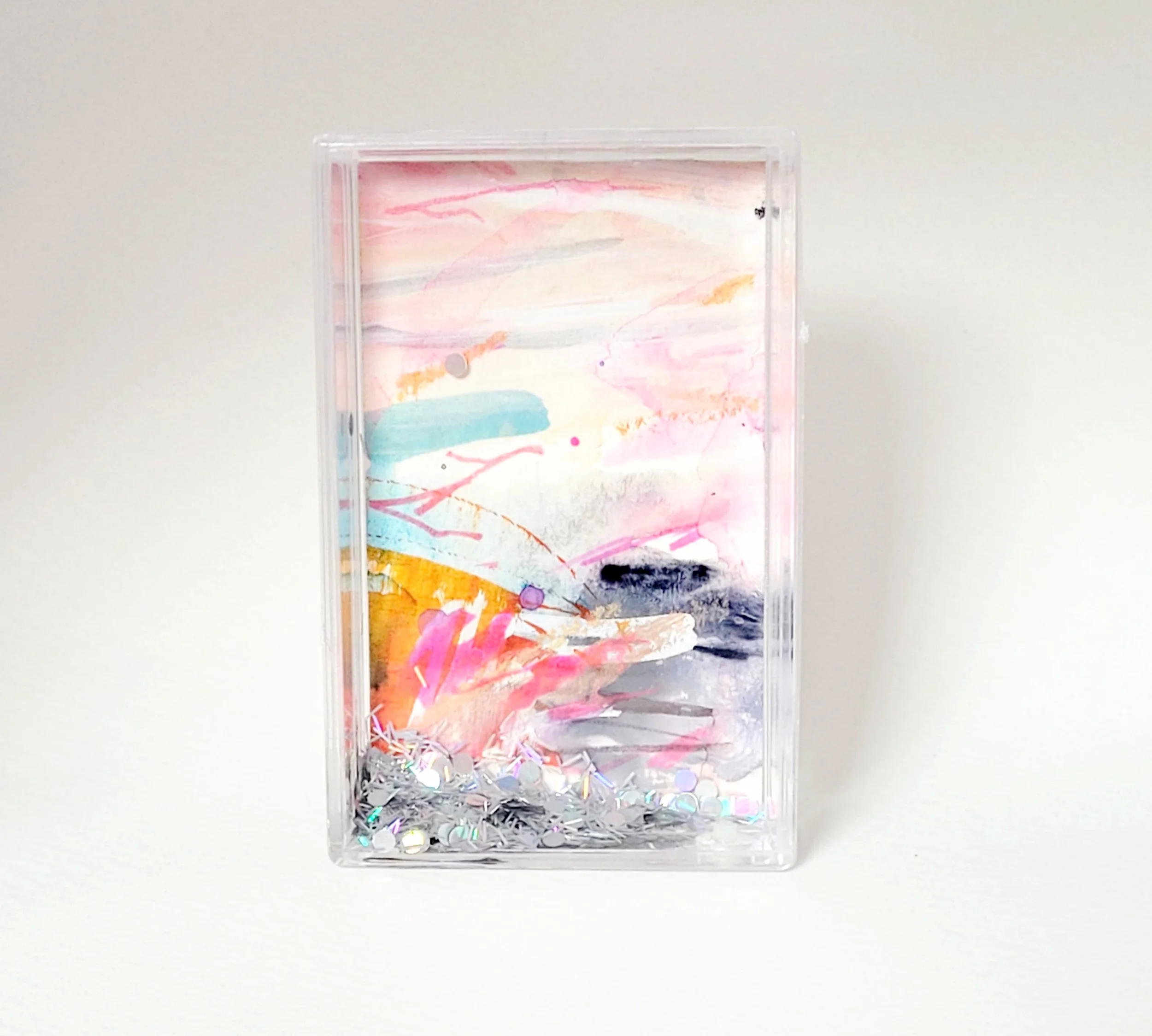 Everyday Magic "GRAND CENTRAL"Colorful Abstract Collage Painting In ...