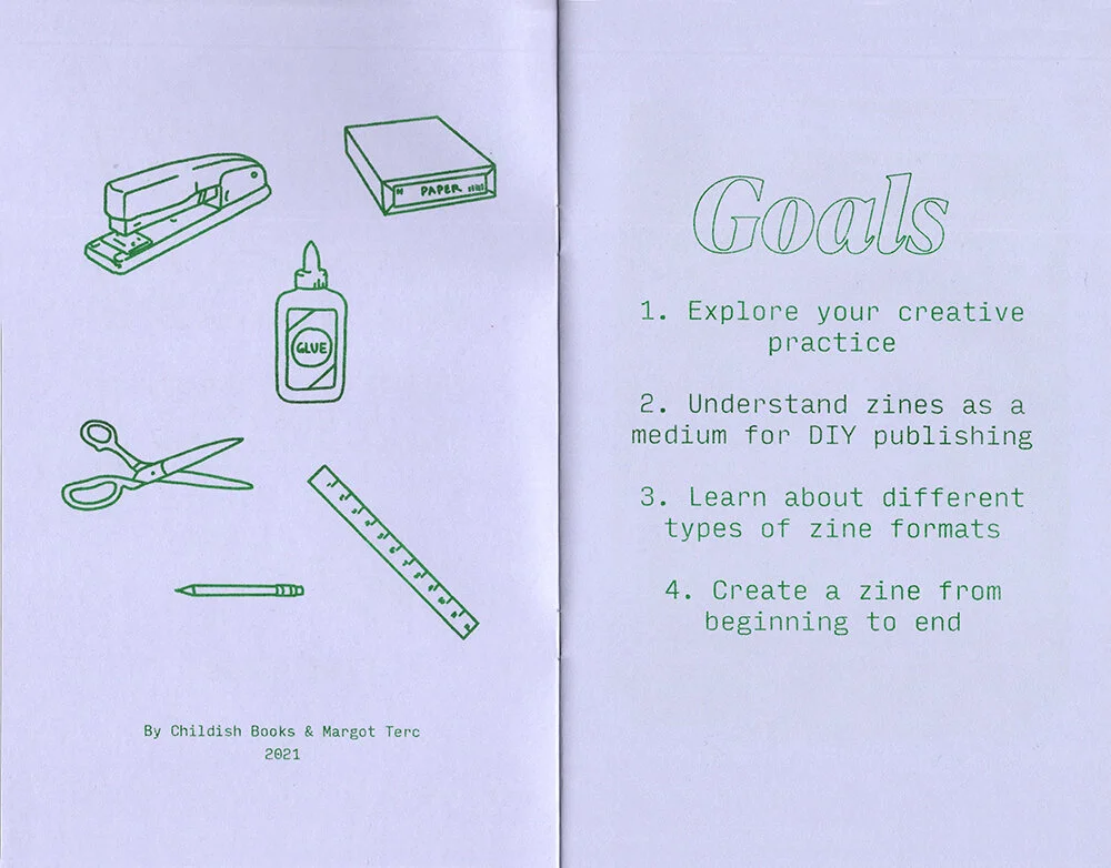 Zines! for Kids — Margot Terc