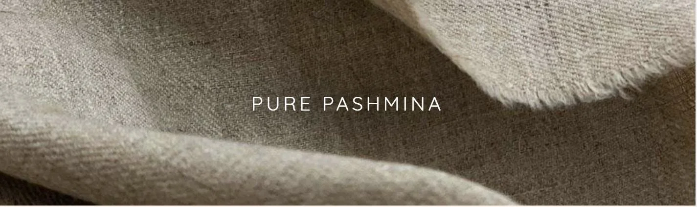 Pure Pashmina (One-Ply ) Wrap — Cashmere Pashmina Group
