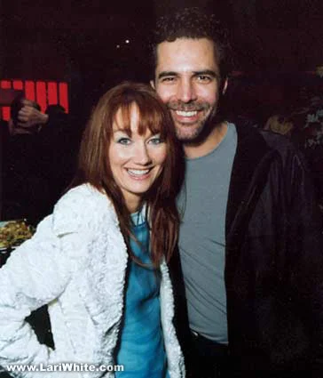 Lari at the Cast Away Premiere — Lari White