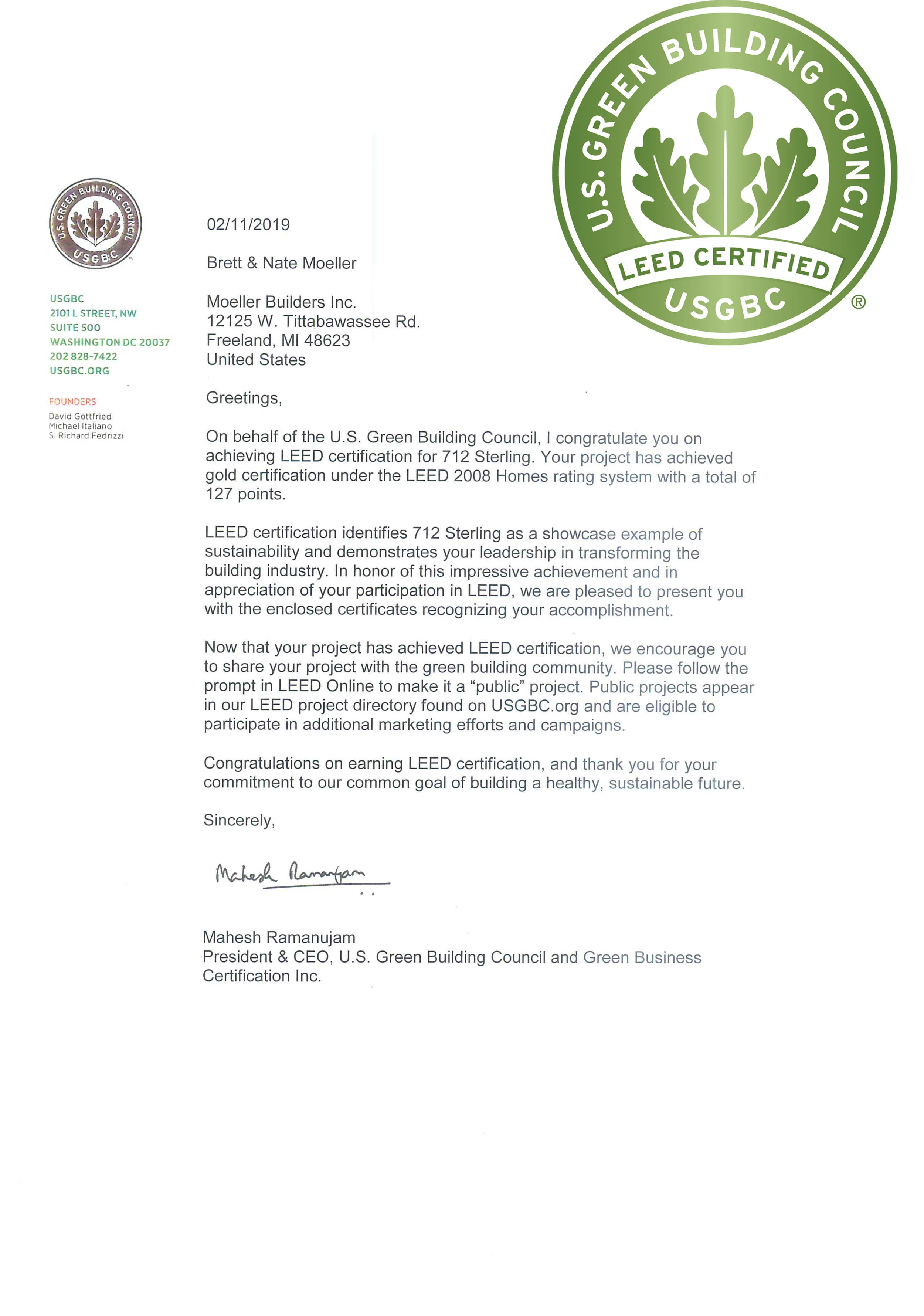 Moeller Builders Inc.