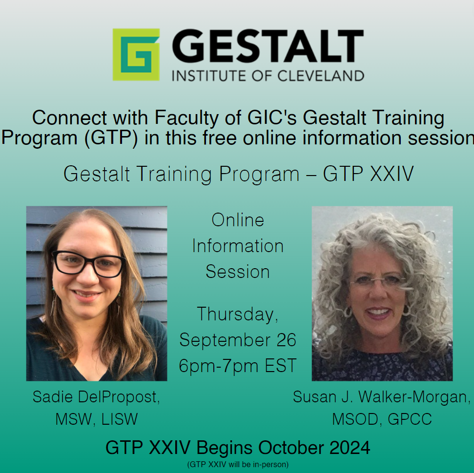 What Is Gestalt? — Gestalt Institute of Cleveland