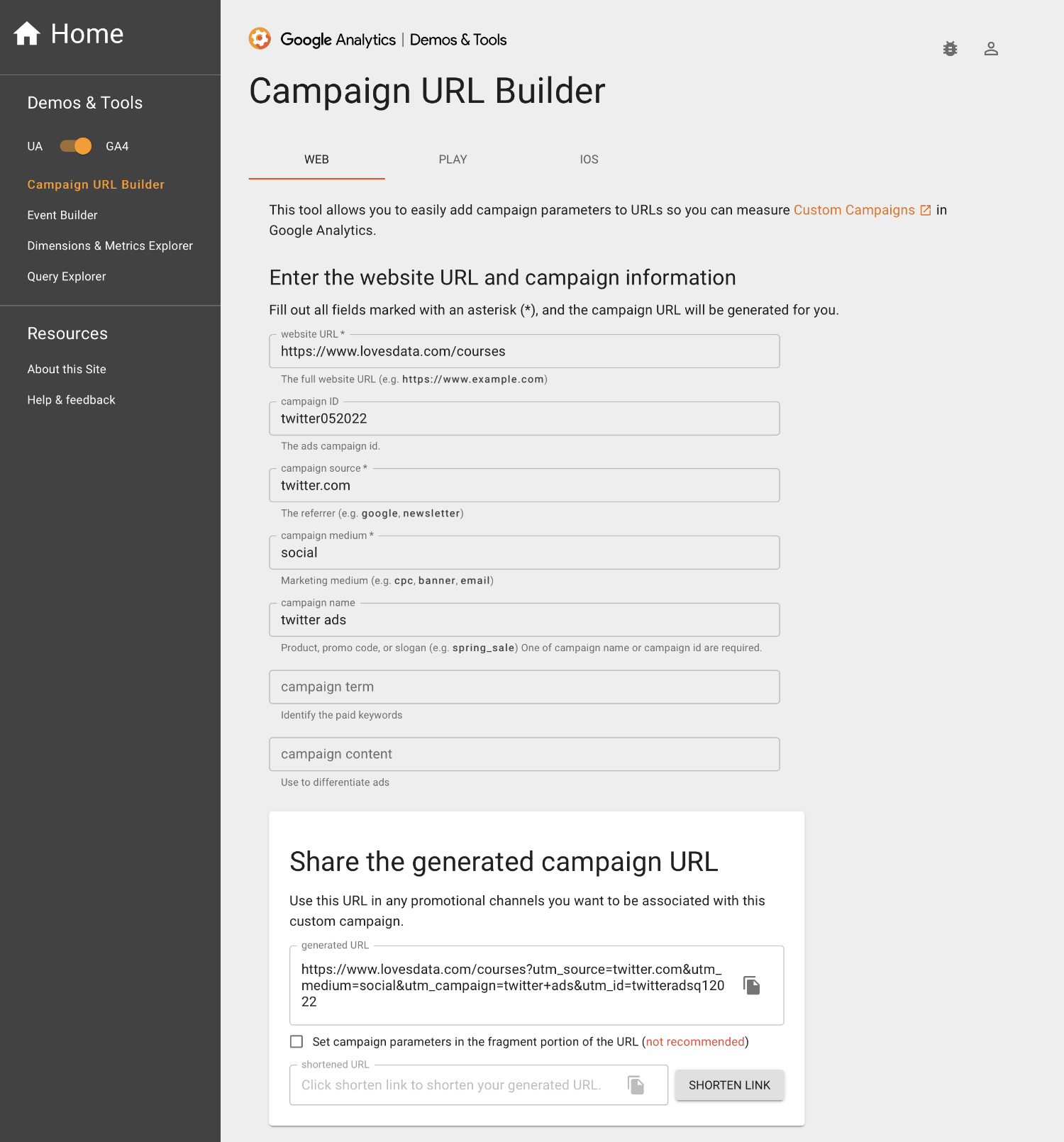 Google Analytics Campaign Tracking Guide