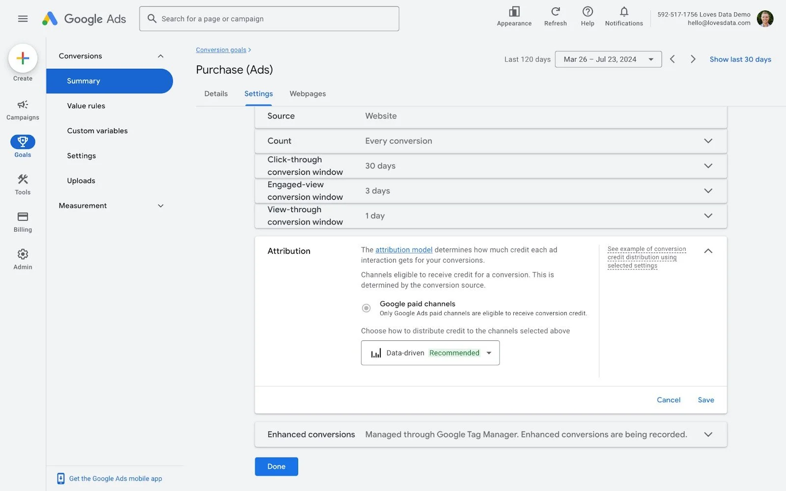 Understanding Google Ads Attribution Models