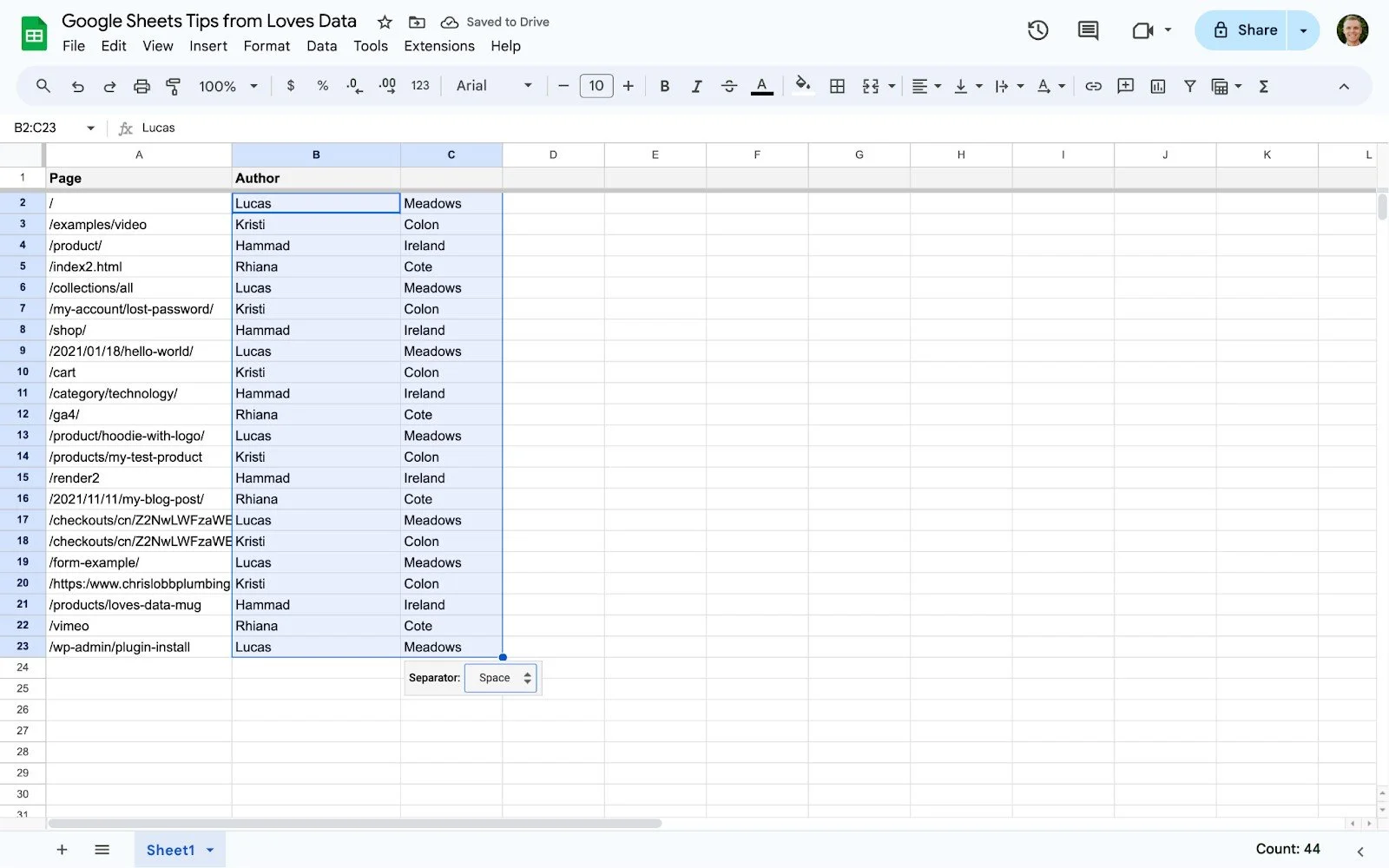 Awesome Things Google Sheets Can Do