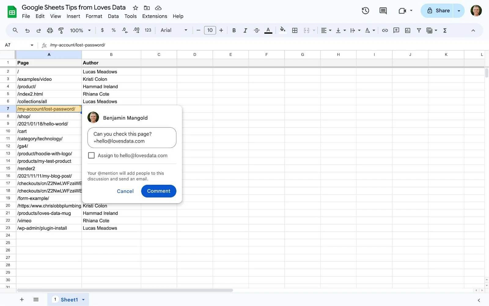 Awesome Things Google Sheets Can Do