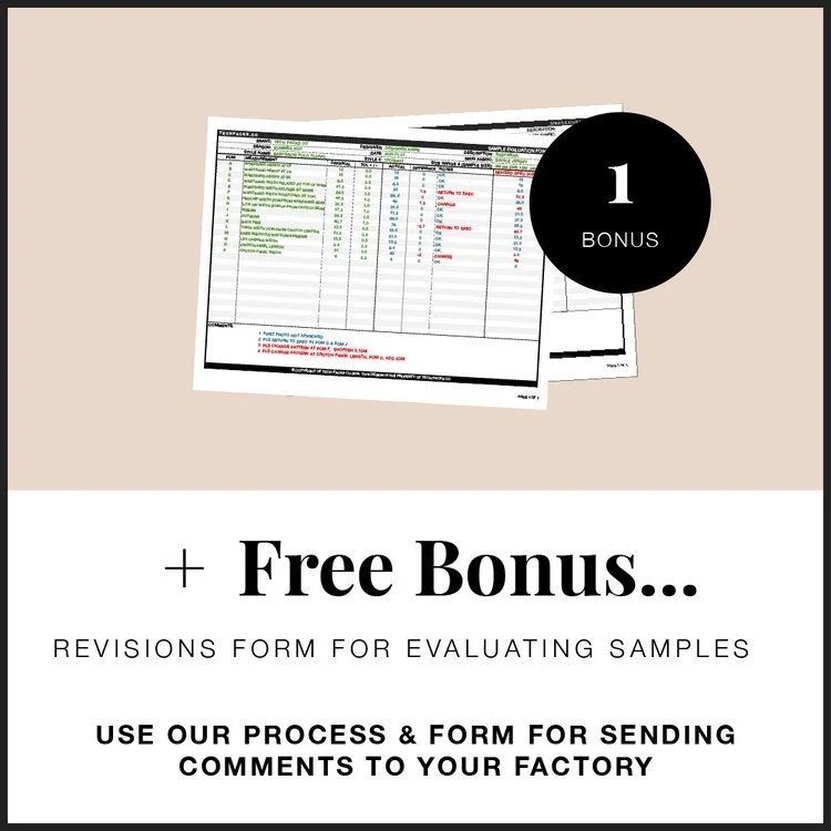 How to Fill in a Tech Pack Template