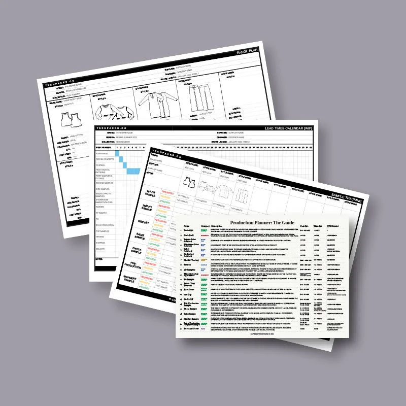 Tech Pack Templates | Fashion Design Templates — TECHPACKS.CO