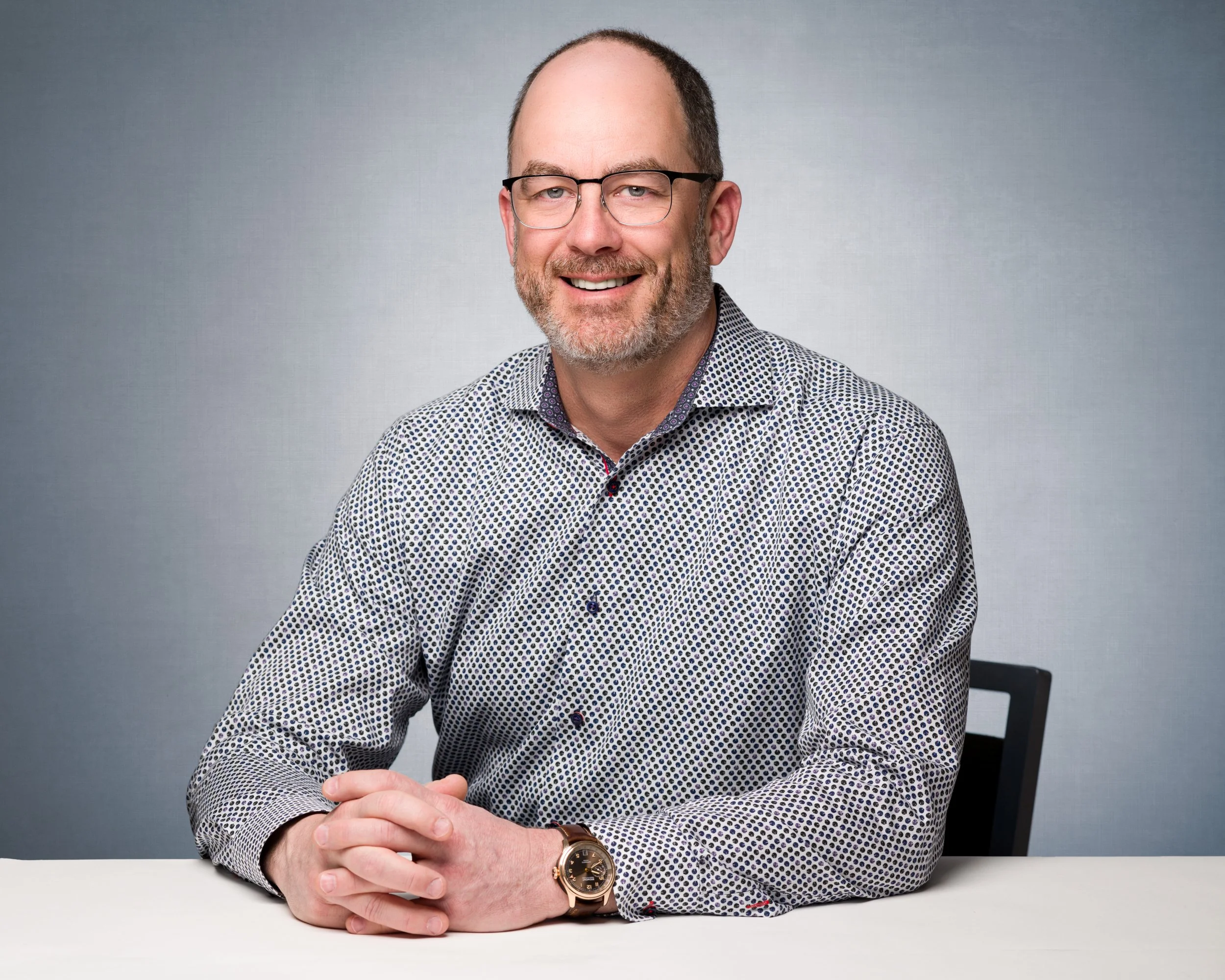 Table Shots for Business Headshots — Steve Glass Headshot Photography