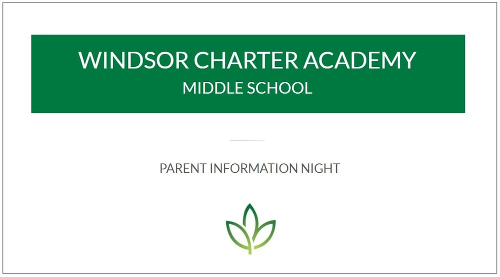 About — Windsor Charter Academy