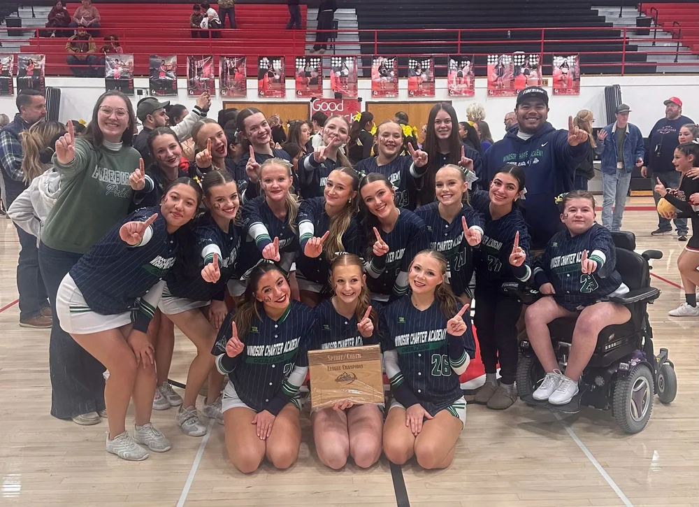 HS Cheer Team Wins Patriot League Championship — Windsor Charter Academy