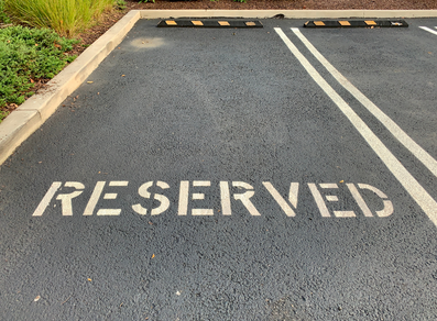 Reserved Parking Space