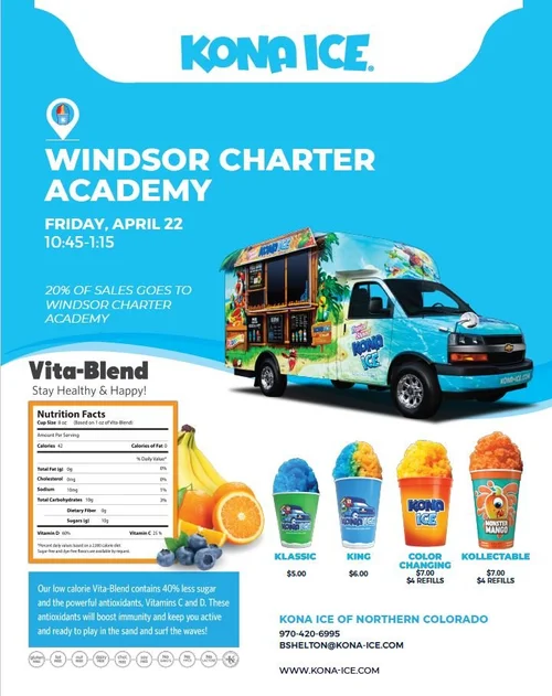 Kona Ice Party — Windsor Charter Academy