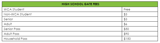 Activity Passes & Gate Fees — Windsor Charter Academy