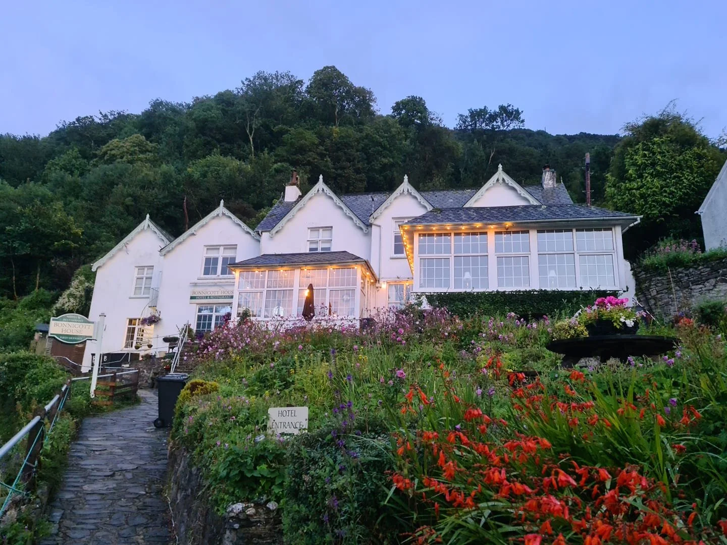 Bay View Restaurant in Lynmouth — Bonnicott House - Lynton & Lynmouth