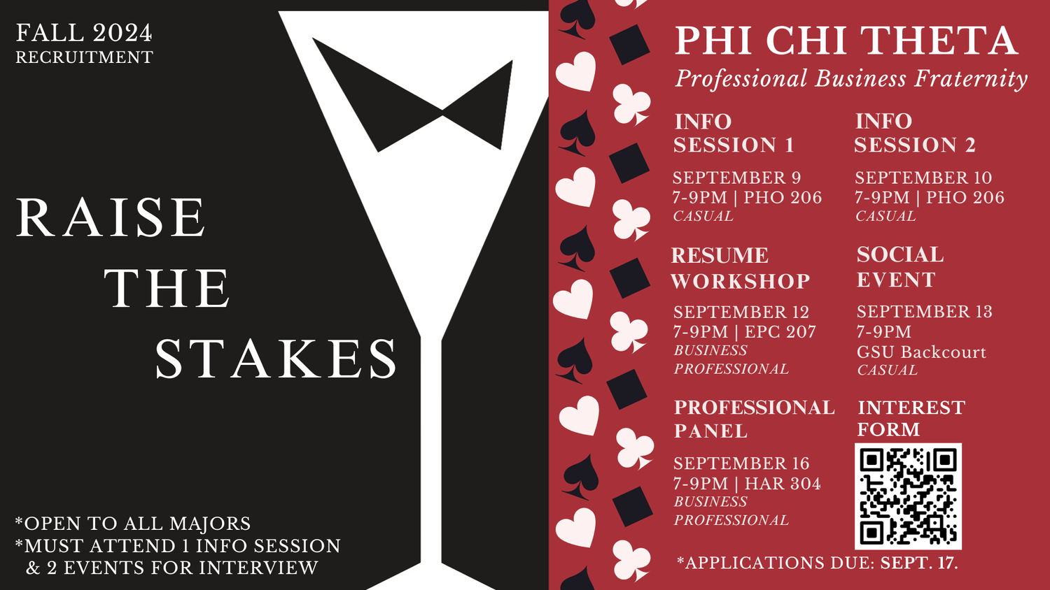 RUSH — Phi Chi Theta at Boston University