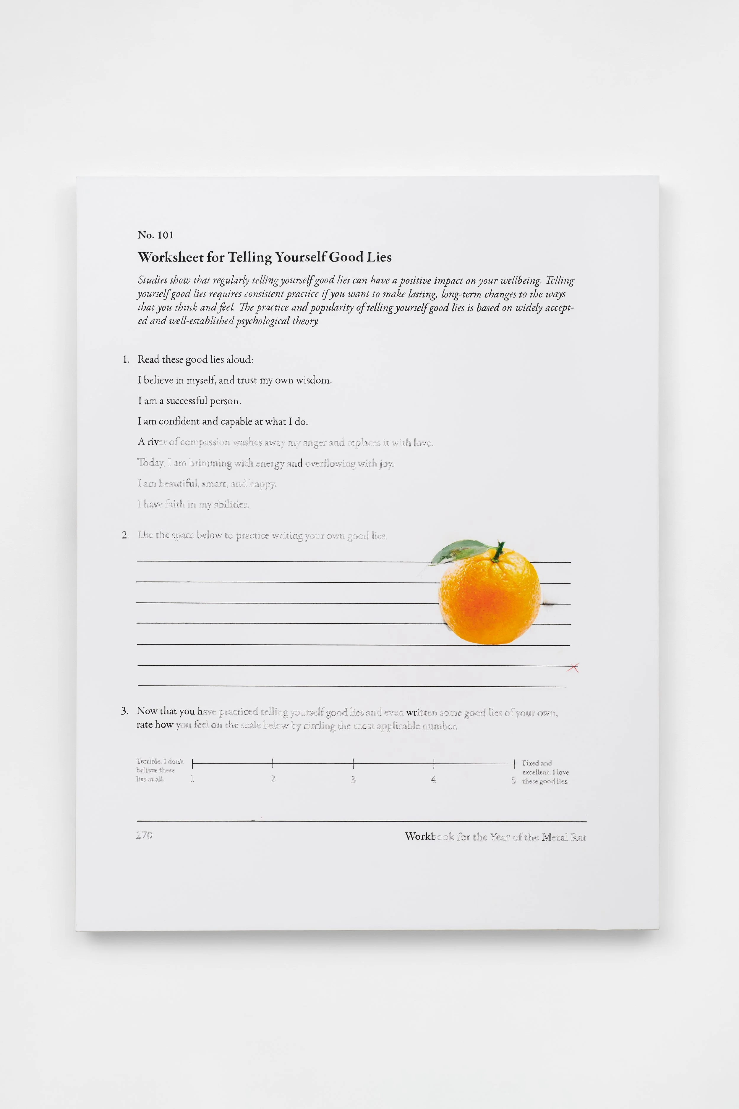 Telling Lies Worksheet