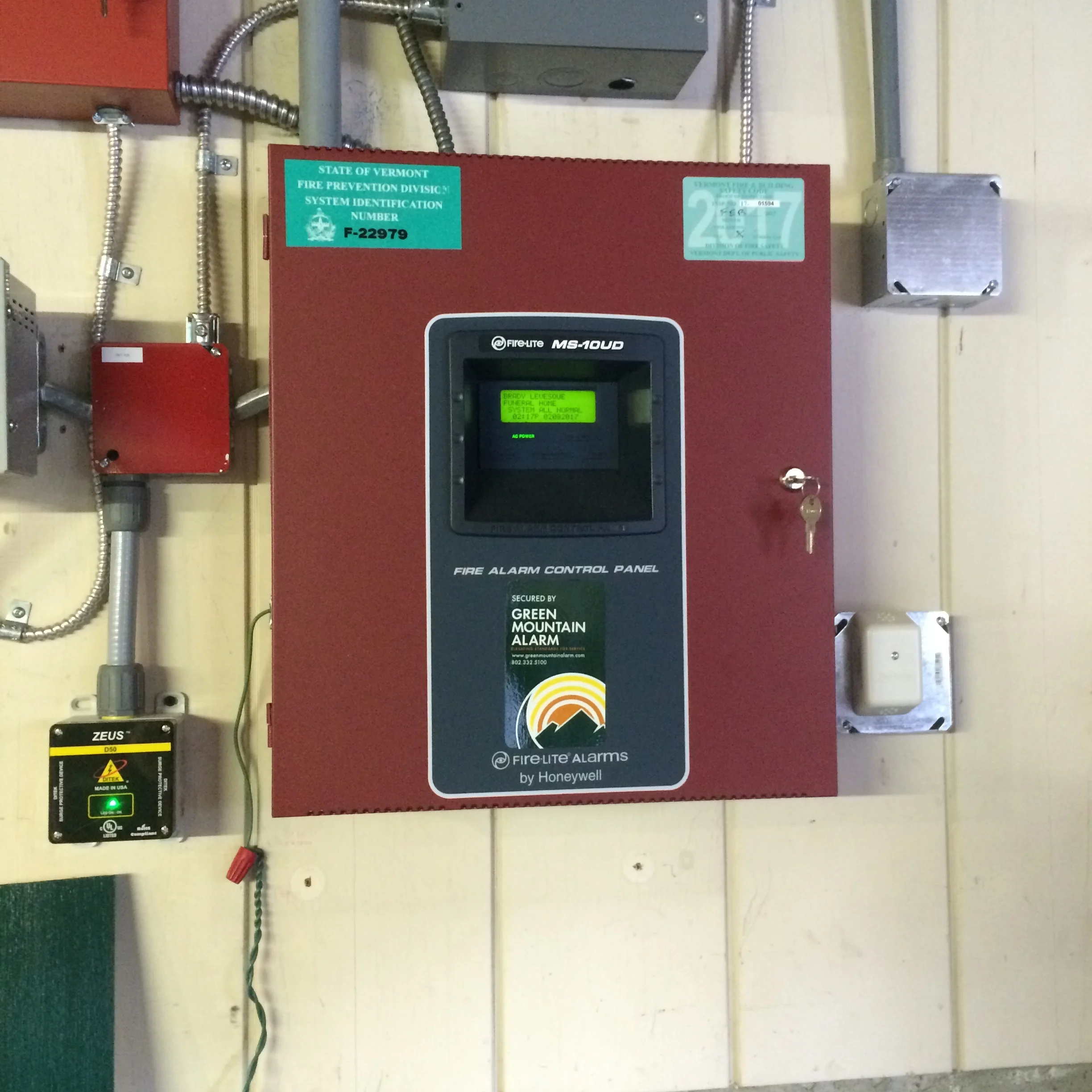 Commercial Fire Alarm — Green Mountain Alarm - Vermont