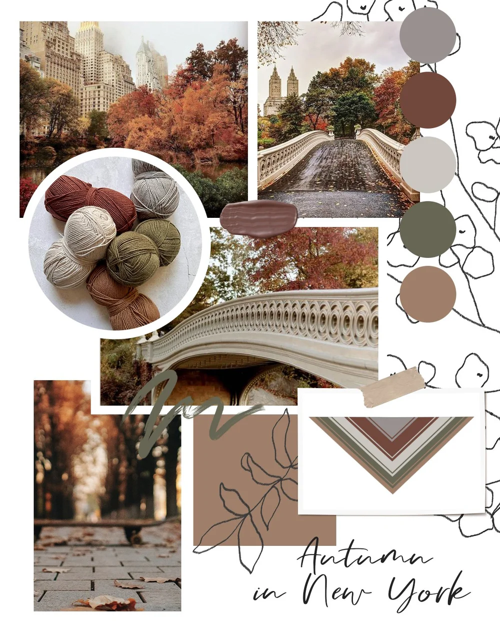 Landscape and Vista Wraps Mood Boards + Color Combo Inspo — Two of Wands