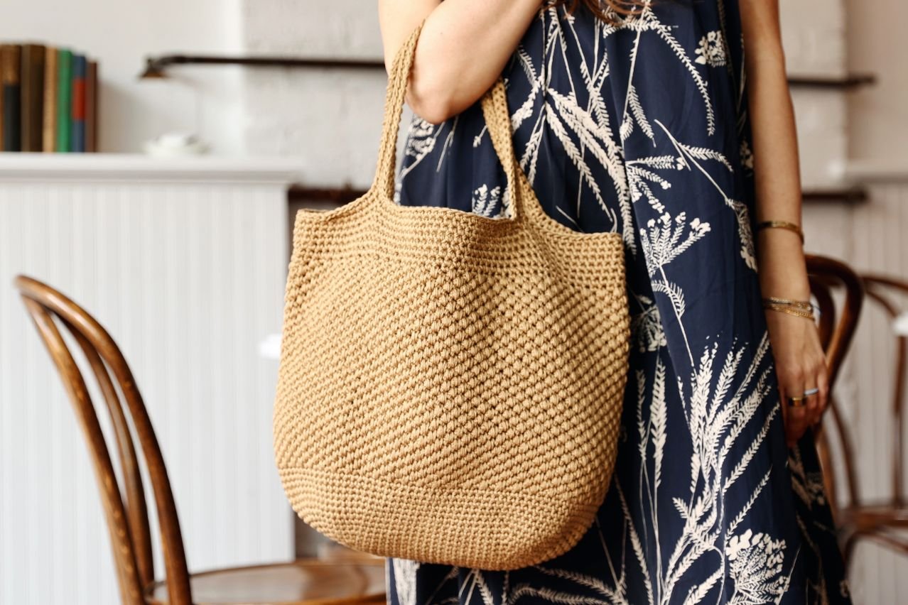 Èze Basket Bag Crochet Pattern — Two of Wands